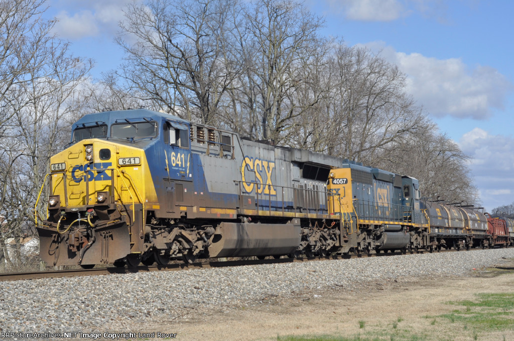 CSXT 641 On CSX K 514 Eastbound